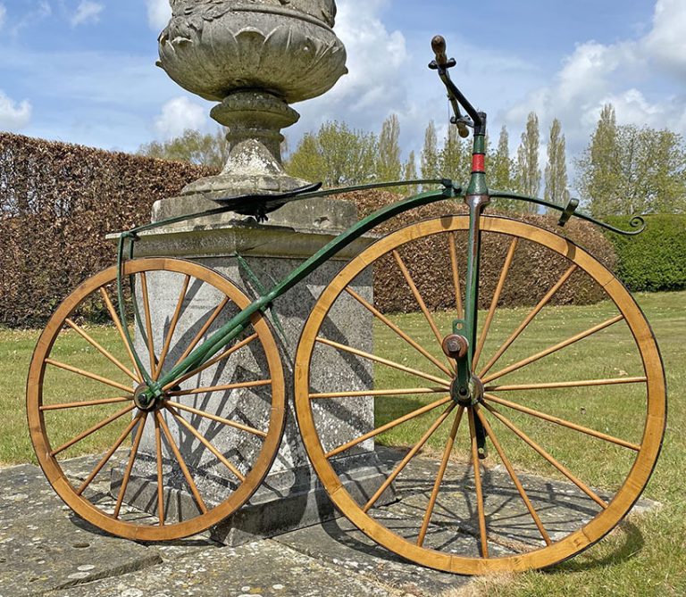 1869 Velocipede by Ledwidge of Dublin, Ireland – Online Bicycle Museum Blog