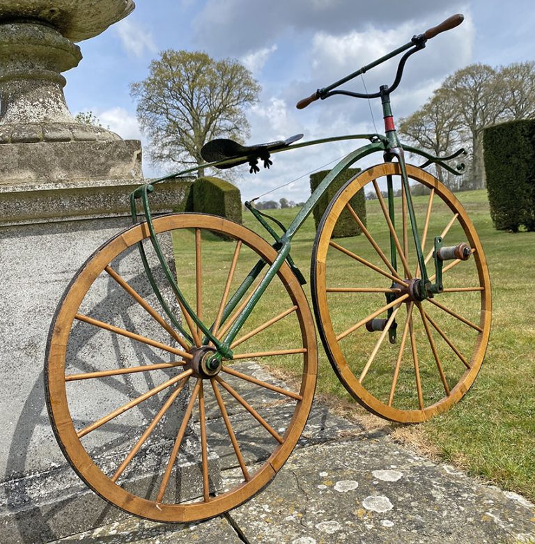 1869 Velocipede by Ledwidge of Dublin, Ireland – Online Bicycle Museum Blog